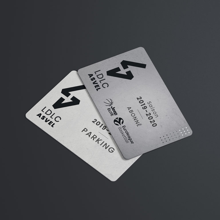 Création logo, identité graphique LDLC ASVEL Basket | AVICOM'